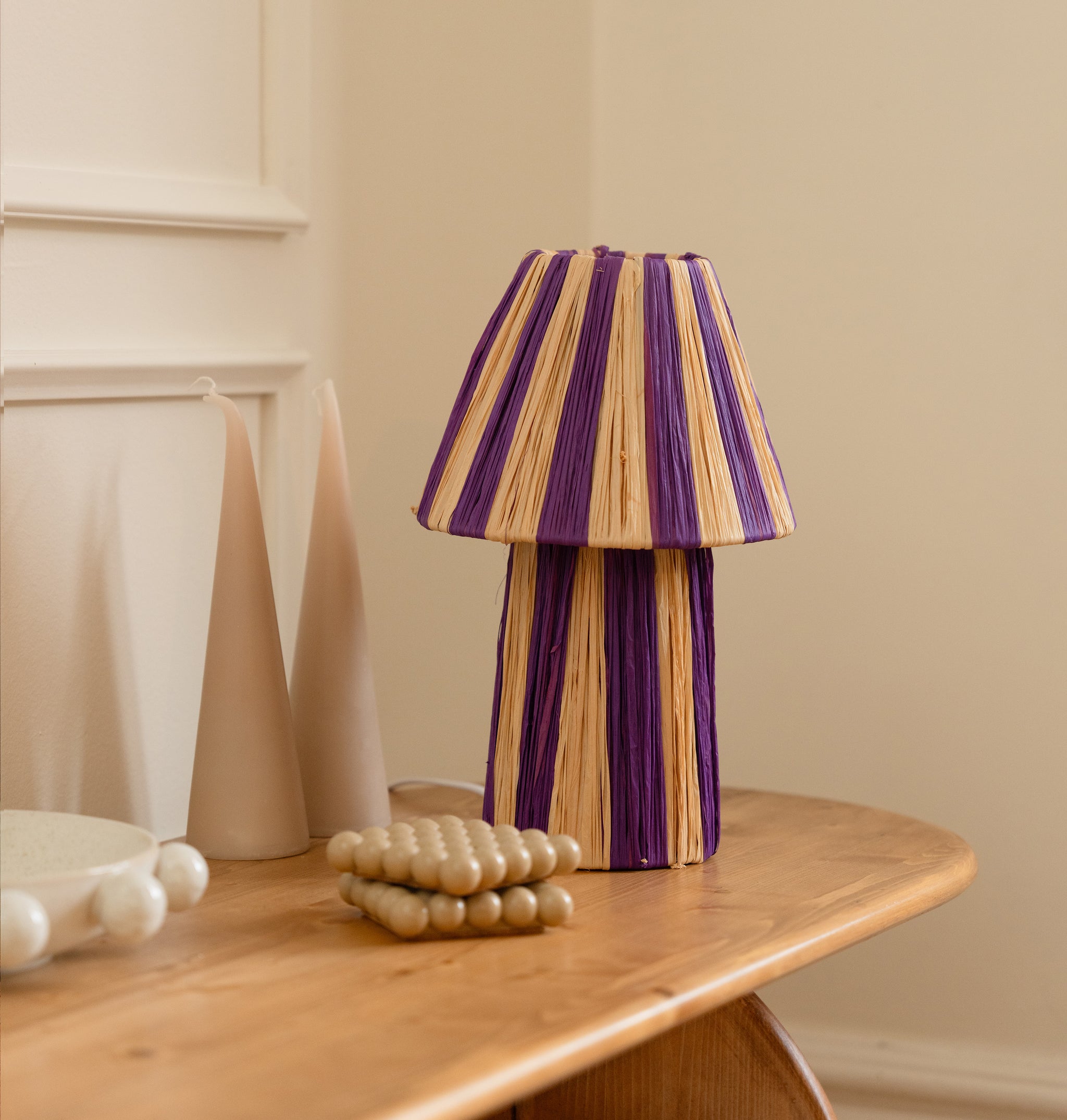 Raffia Lamp – Alexandra Gater