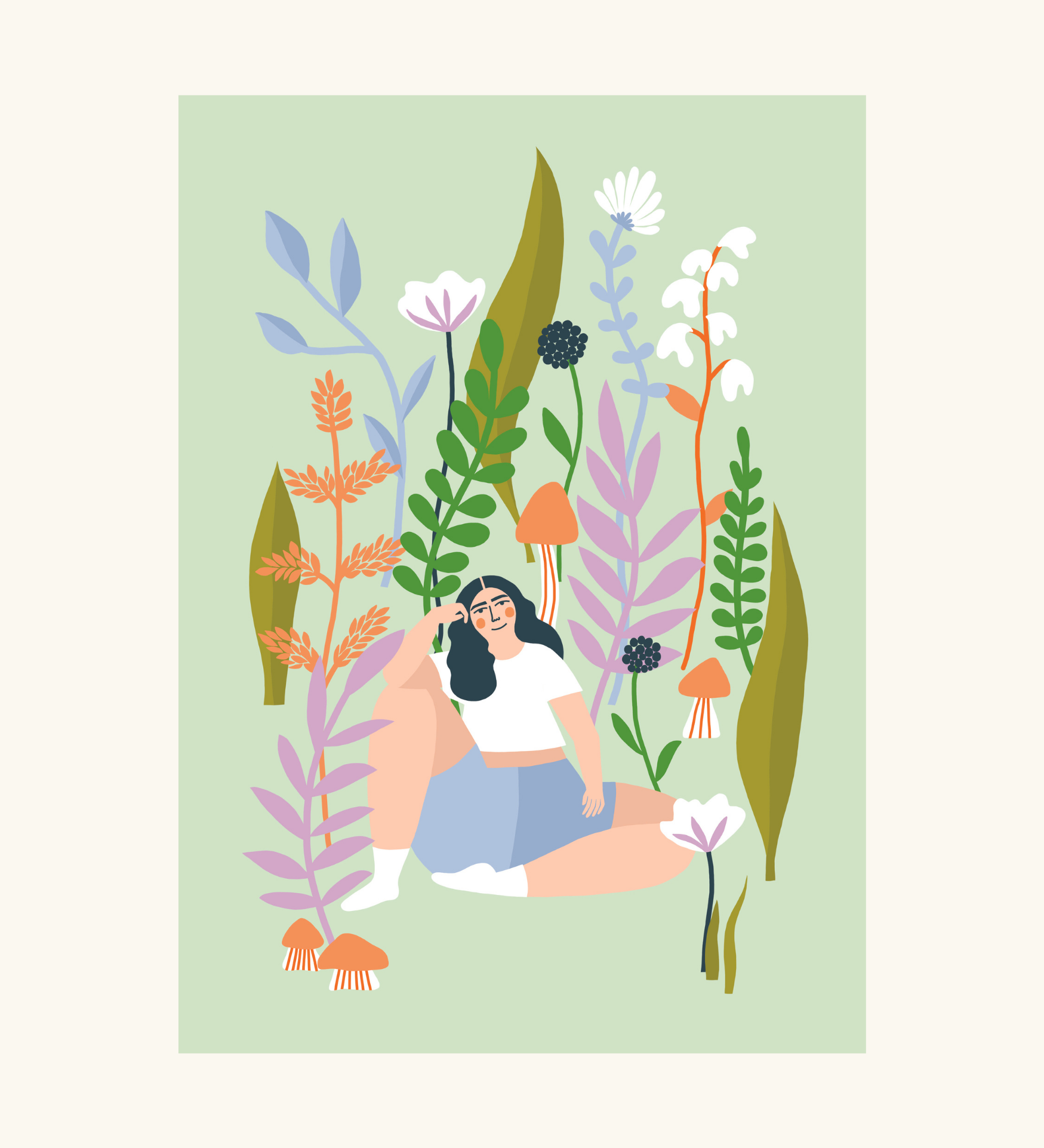 Plant Person | Digital Print – Alexandra Gater